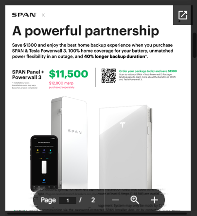 SPAN + Powerwall 3