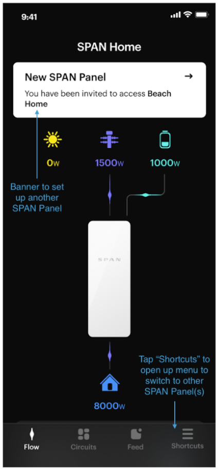 App Note: Multiple SPAN Panels