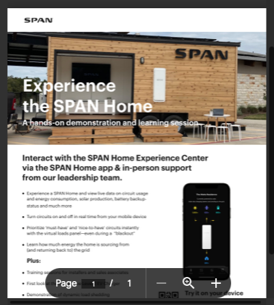 SPAN Tech Portal